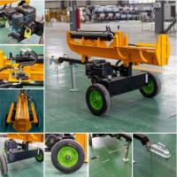China High Efficiency Automatic Firewood Splitter Industrial Forestry Log Splitting Machine for sale