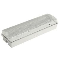 China Wall Mounted Emergency Light IP65 Waterproof with 60 SMD LEDs and 3+ Hour Backup Duration 345x107x76mm for sale