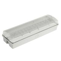 China Automatic Wall Surface Mounted Emergency Lighting Fire Exit Sign IP65 345mm with 3+ Hours Backup for sale