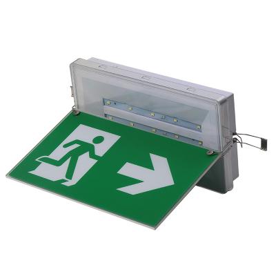 China IP65 Waterproof Ceiling Recessed / Wall Mounted Outdoor Maintained LED Emergency Light for sale