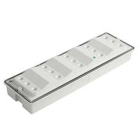 China IP65 Fire Resistant Emergency Bulkhead with Self-Test Function - 3.6V 0.6Ah Battery, 345×118×80mm Size for sale