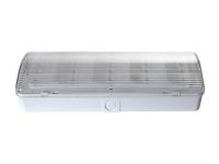 China Wall Mounted Rechargeable LED Emergency Light 345x118x80mm IP65 Rated with 3+ Hours Backup for Office Buildings for sale
