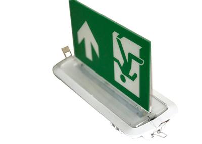 China O teto de corrida verde plástico industrial do sinal do homem do diodo emissor de luz Recessed a luz de emergência à venda