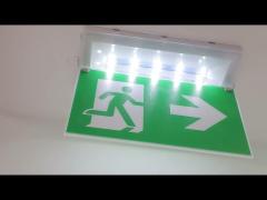 Luz de emergência impermeável do anteparo do diodo emissor de luz, luzes de emergência fixadas na parede