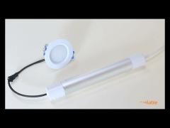 Emergencia ahuecada techo Downlight IP20 de la batería LED