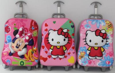 China El nuevo diseño EVA embroma el bolso del equipaje del bolso de escuela de la carretilla en venta