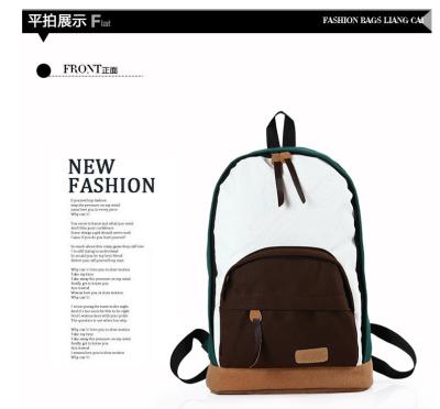 China Mochila de la lona de la moda en venta