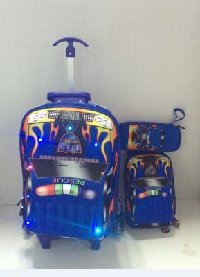 China Las PC de la carretilla 3 de los nuevos niños del diseño 3D /6D EVA con el LED colorido se encienden en venta