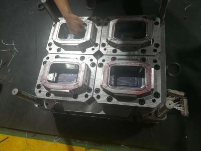 China Professional Injection Molding Molds 4 Cavities H13 Plastic Material For Lunch Box for sale
