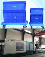 China Computerized Control System Auto Injection Molding Machine With Products And Automatic Mold Height Adjustment for sale