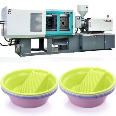 China 4 Heating Zones Plastic Blow Molding Machine with Plastic Products PLC Control System and 50mm Screw Diameter for sale
