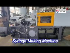 efficiency syringe making machine operates at 0.3m3/min air consumption