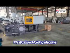 single head plastic blow molding machine 100kn clamping force 220v power