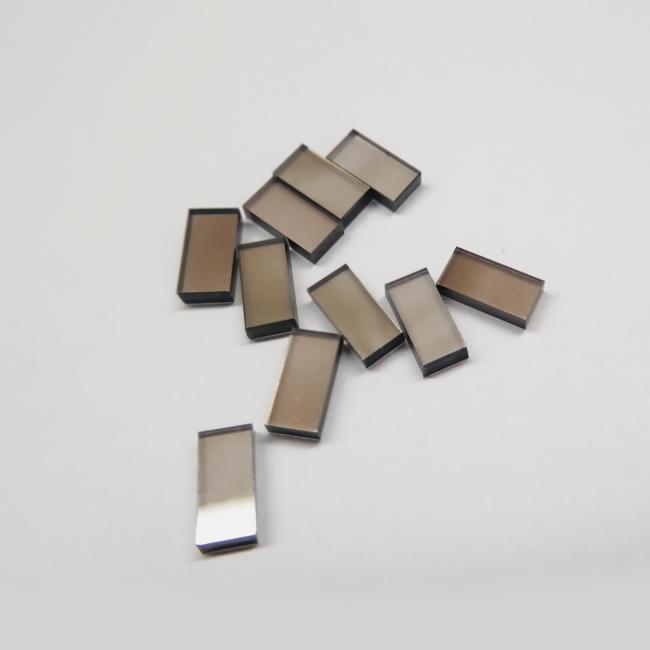 Precision laser-cut edges of CVD diamond