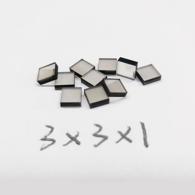 Close-up of CVD lab grown diamond for machining tools
