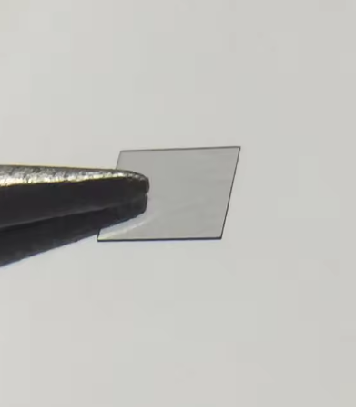 Synthetic CVD Diamond Substrate close-up view