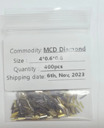 Industrial application of HPHT diamonds