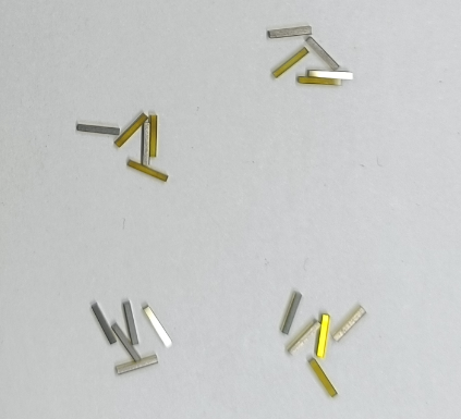 Mono crystal diamond size comparison