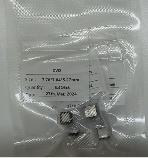 Standard packaging for rough diamonds showing secure containers