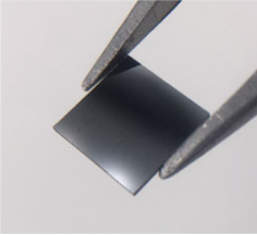 BDD Diamond electrode in laboratory testing setup