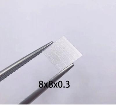 China Diamante monocristalino incolor 8X8 0,3 mm CVD Diamante monocristalino à venda