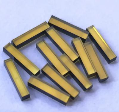 Cina 3 x 0,6 x 0,6 mm 4 x 0,8 x 0,8 mm MCD Diamant Sticks Mono Crystal Diamond Hpht Giallo in vendita
