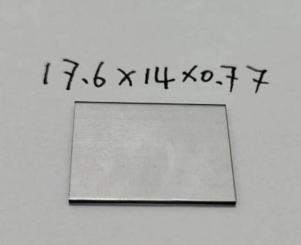Quality MPCVD Rough Square Cvd Diamond Wafers Diamond Plates 14x14x0.4mm Optica Grade for sale