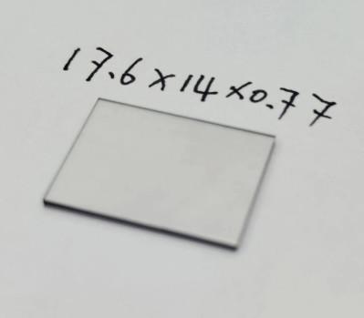 Quality MPCVD Rough Square Cvd Diamond Wafers Diamond Plates 14x14x0.4mm Optica Grade for sale