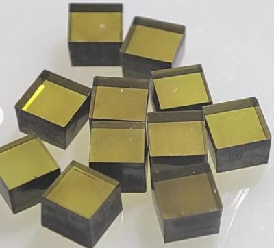 China 2*2*2 1*1*1 Cuadrado Laboratorio Diamantes cultivados MCD Laboratorio Creado Diamante Amarillo en venta
