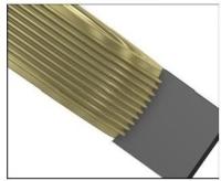 China Irregular PCD MCD CVD Diamond Contour Knife For Jewelry Processing Needs for sale