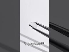 Precision CVD Diamond for Industrial Tools / Semi-circular shape