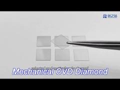 dia 2.5 x 3mm colorless cvd diamond cylinder optical grade top and bottom polished