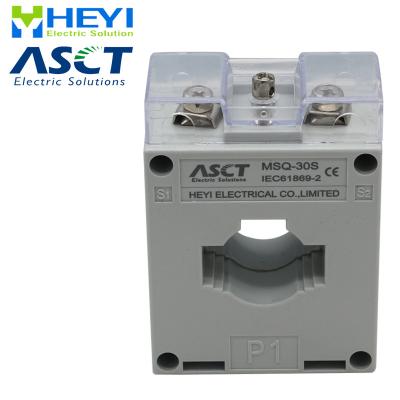 China MSQ-30s 200/5A ring core current transformer for digital ammeter Low voltage toroidal Current Transformer for sale