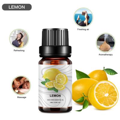 Cina ODM aromatico puro 100% su ordinazione degli oli essenziali del COA dell'olio essenziale 5ml del limone in vendita
