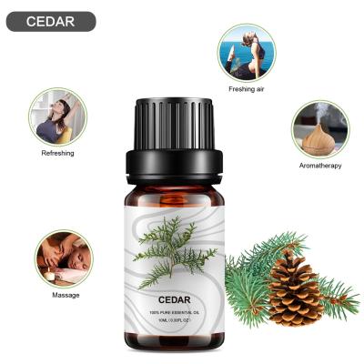 中国 100ml純粋な植物の精油OEM草のCedarwoodの精油の皮 販売のため