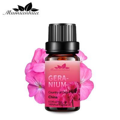 Cina Gli oli essenziali del corpo del volume 5ml profumano olio essenziale del geranio organico ODM/dell'OEM in vendita