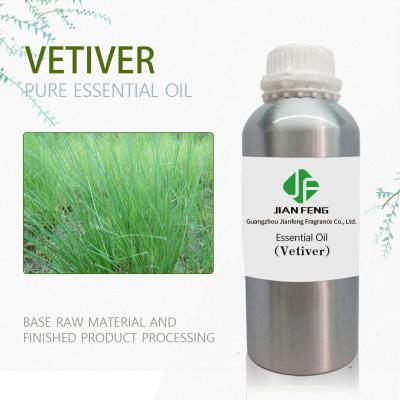 China ODM terapéutico puro del grado del aceite esencial de la planta del vetiver 5ml para la piel de la cara en venta