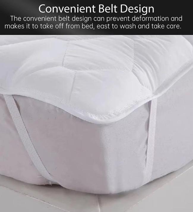 Cheap Quilted Fitted Mattress Cover Mattress Protector for Hotel