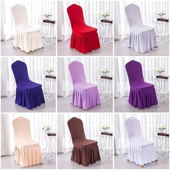 Polyester Spandex Folding Chair Covers for Hotel (JRD901)