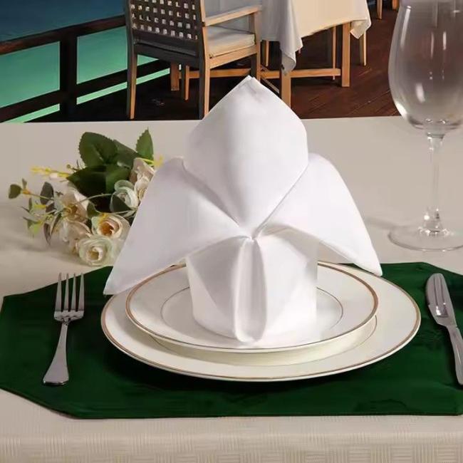 China Custom Logo 100% Cotton Tea Towel with Colored Stripes