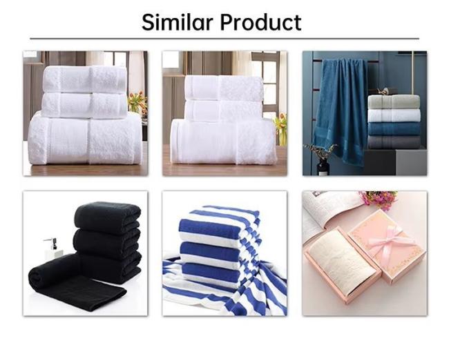 Wholesale New Arrival Luxury Hotel 100% Cotton Towel for SPA