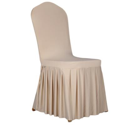 China Hotel Wedding Comfortable Banquet Seat Covers Banquet Chair Back Covers for sale