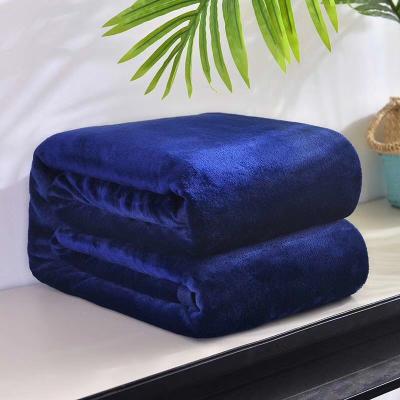 China Microfiber Hotel Throw Blanket Hotel Style Cotton Blanket For Adults for sale