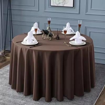 China 50% Cotton 50% Polyester Custom Table Cloth High End High Temperature Resistant for sale