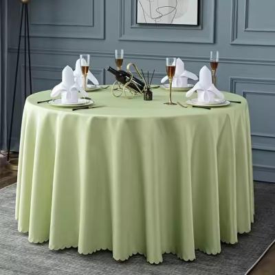 China 50% Cotton 50% Polyester Custom Table Cloth High End High Temperature Resistant for sale