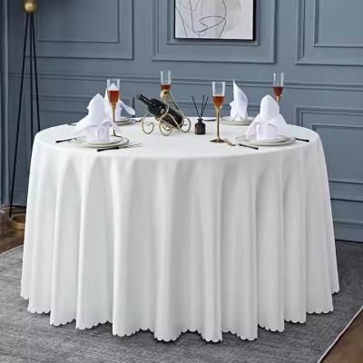 China 50% Cotton 50% Polyester Custom Table Cloth High End High Temperature Resistant for sale