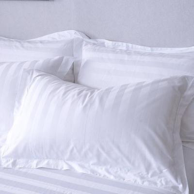 China White Hotel Pillow Covers Highly Breathable Envelope Closure Style for sale