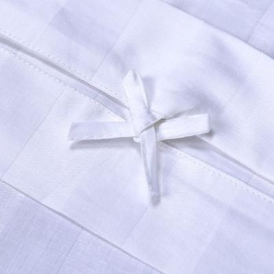 China White Hotel Pillow Covers Highly Breathable Envelope Closure Style for sale