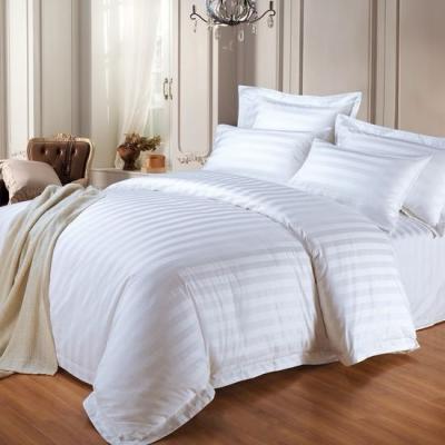 China 100% cotton 3cm stripe soft duvet cover for sale