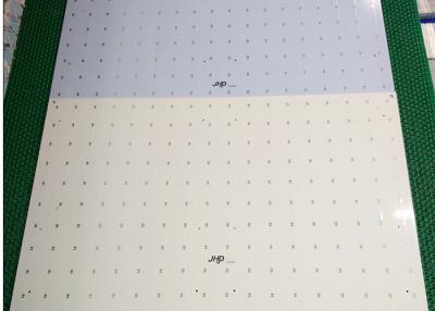 China High CRI LED PCB Board For LED Panel , Milky Double Side Silkscreen for sale